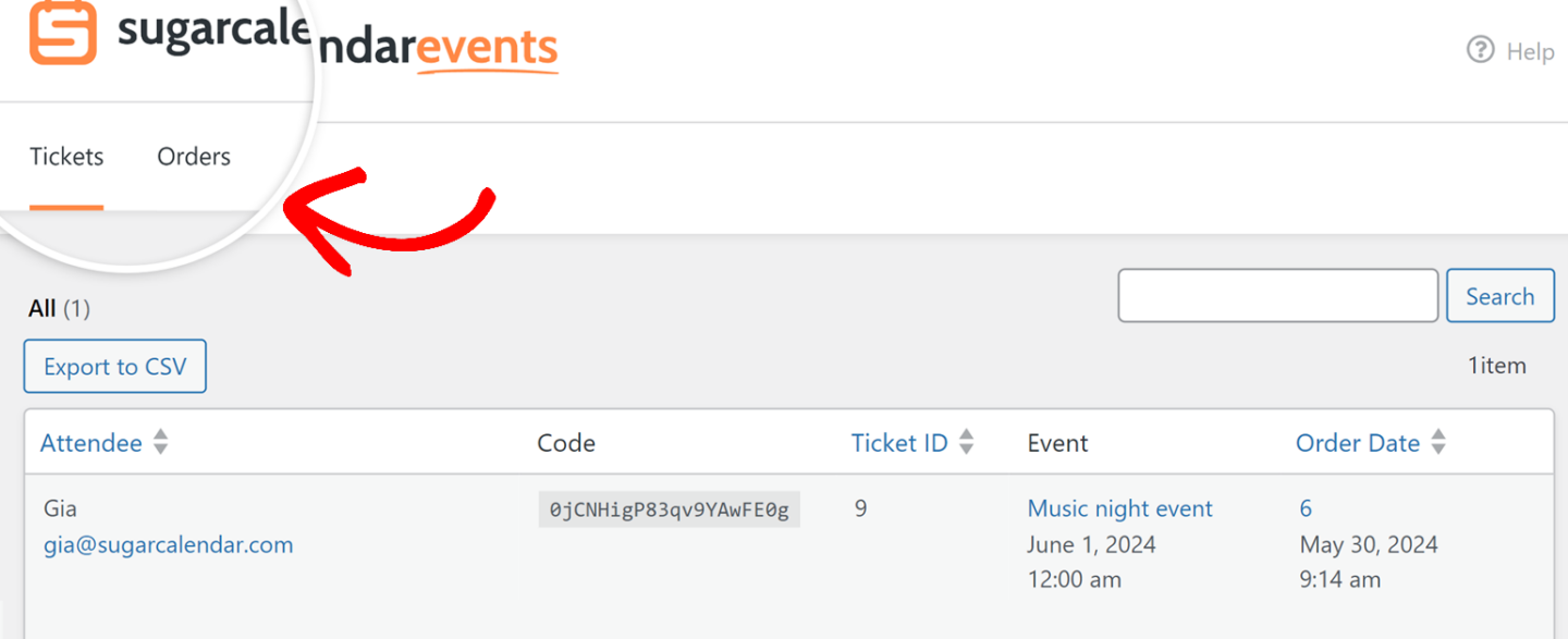 Event Ticketing Addon