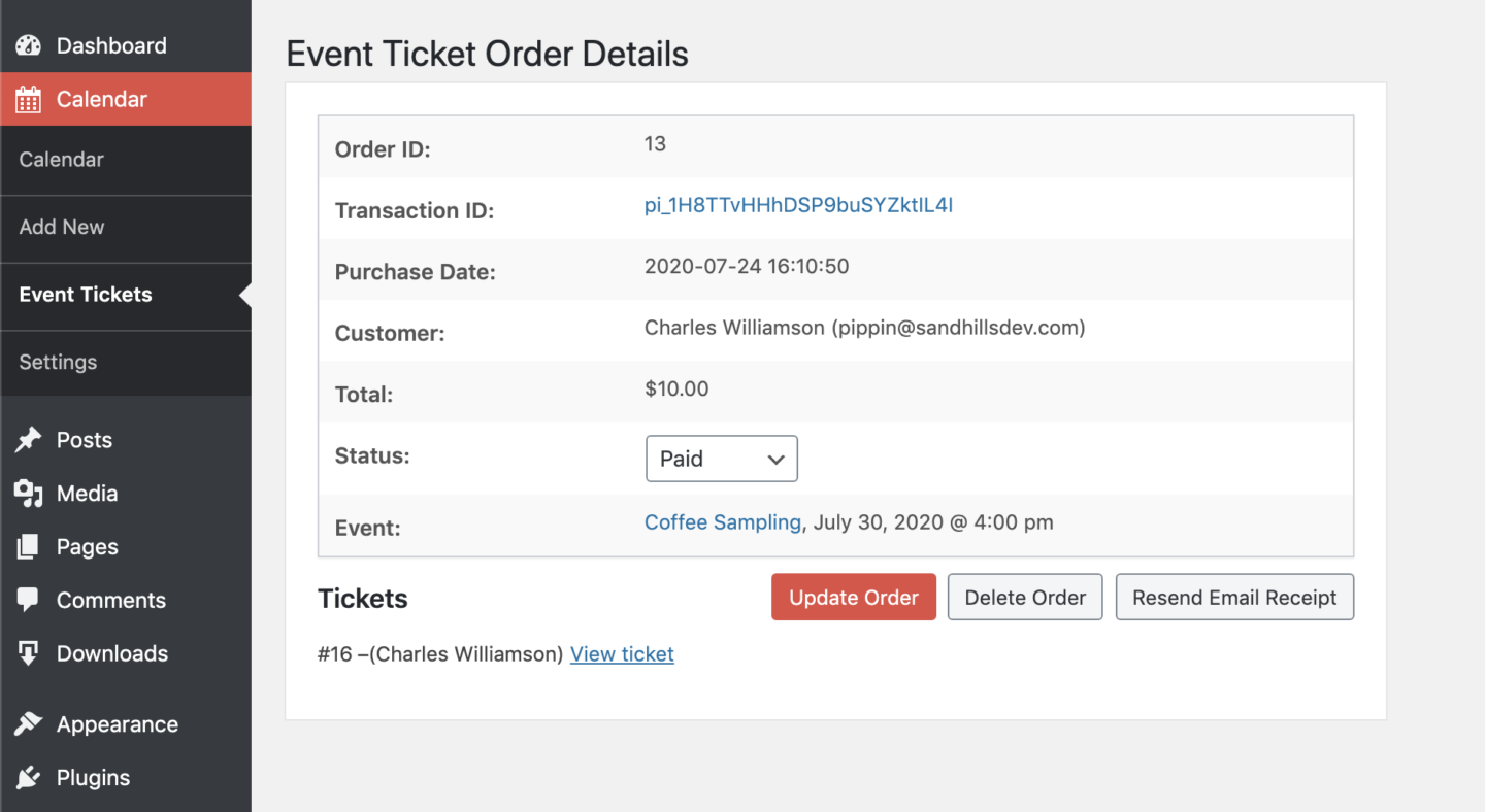 New Professional add-on released: Event Ticketing - Sugar Calendar